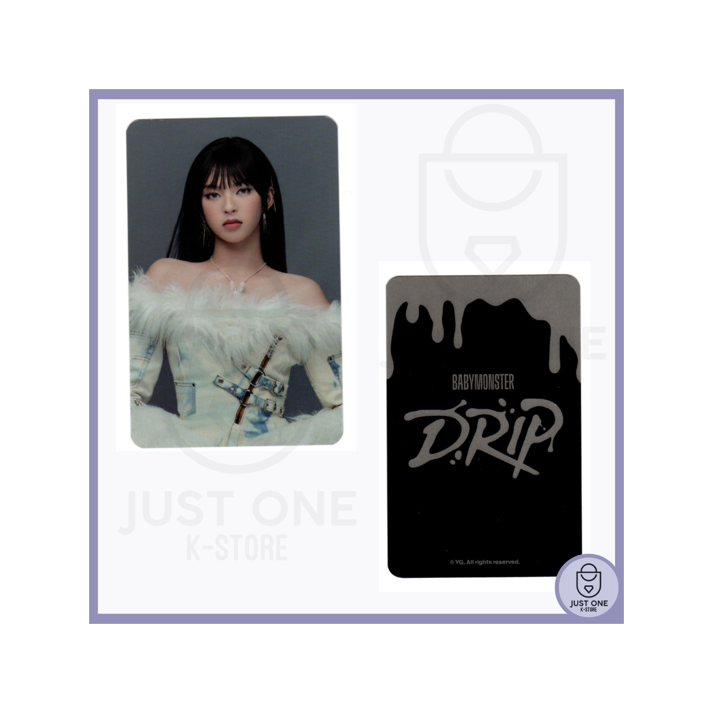 BABYMONSTER - DRIP TRADING CARD - A VER - CHIQUITA